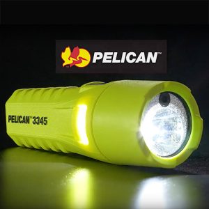 Pelican 3345 Dual Beam Flashlight | Intrinsically Safe | Pelican ...